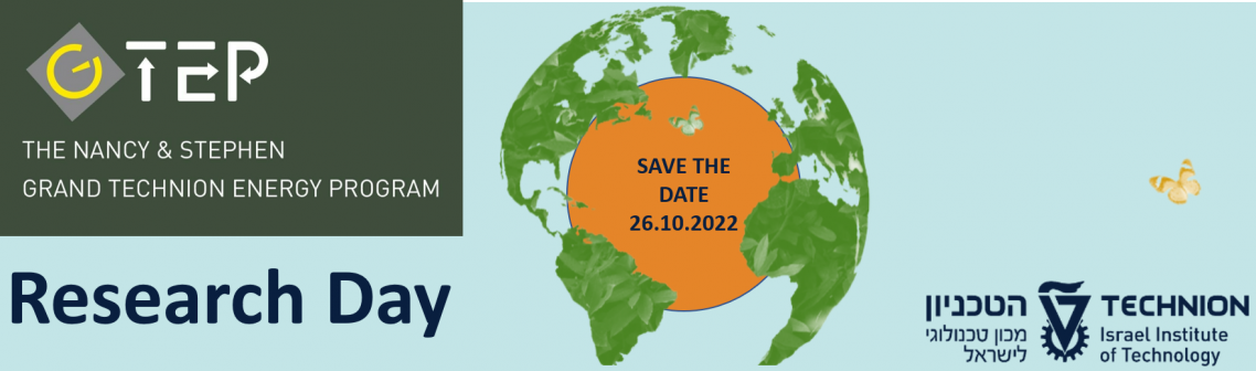 Grand Technion Energy Program GTEP : Gtep Grand Technion Energy Program
